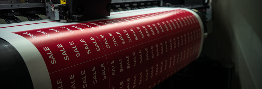 Impression d’autocollants et de stickers sur mesure